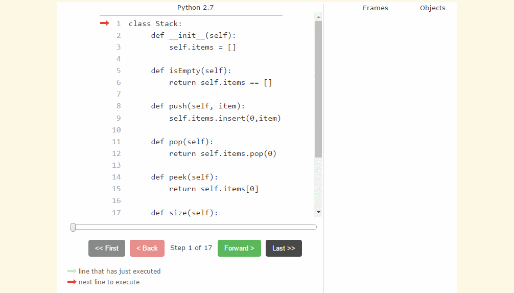 栈结构实现 | 数据结构与算法（Python）